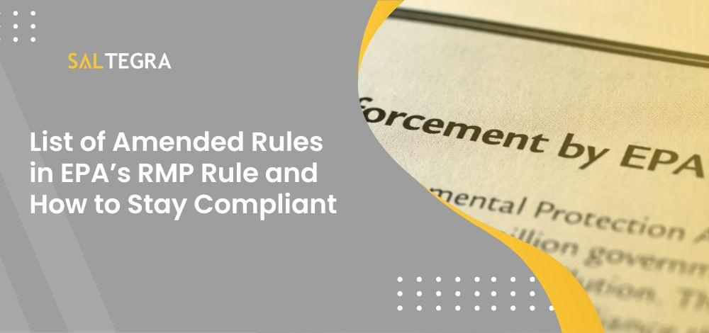 Regulatory Chemical Safety Risk Management Plan (RMP) | USA