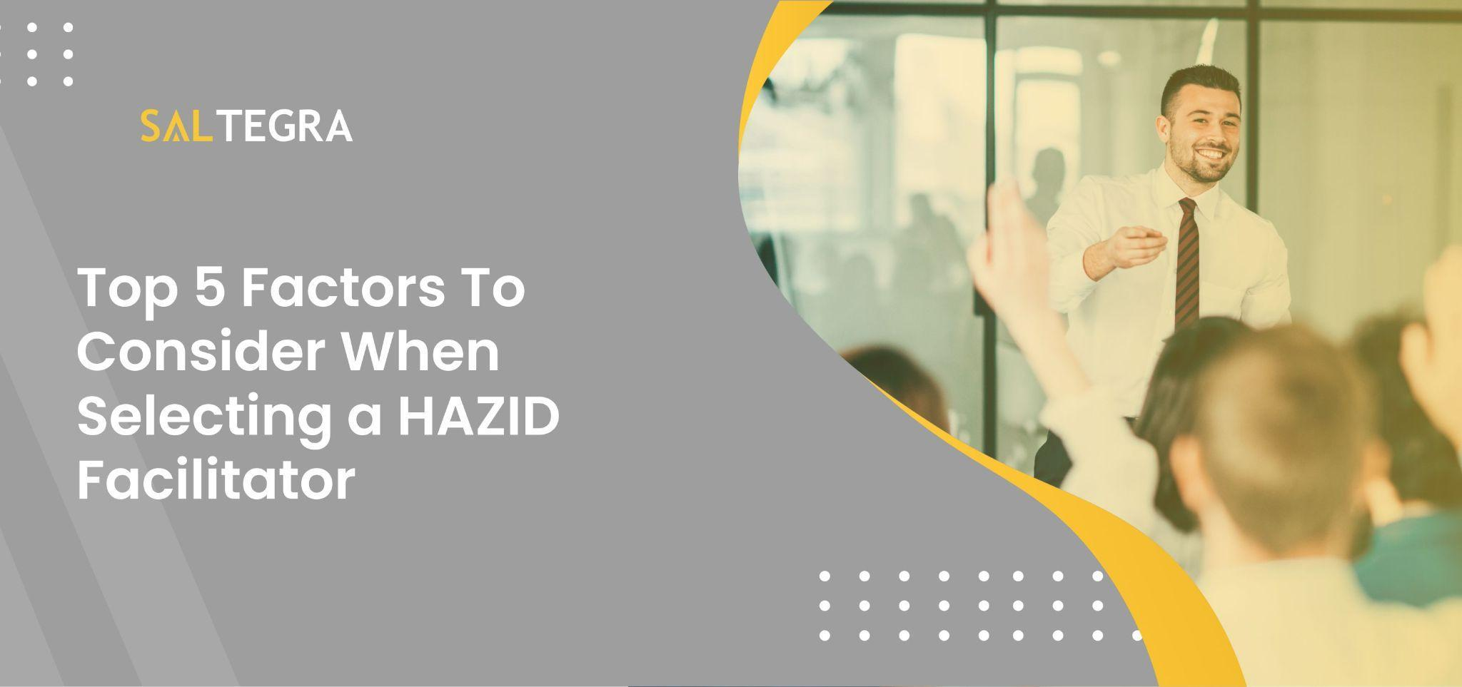Top Hazard Identification (HAZID) Study Facilitator | USA